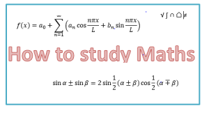 Interesting ways on how to study maths