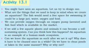 Activity 13.1 Class 10 Science - Our Environment - physicscatalyst's Blog