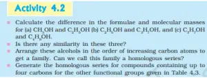 Activity 4.2 for Class 10 Science - Carbon and its compounds ...