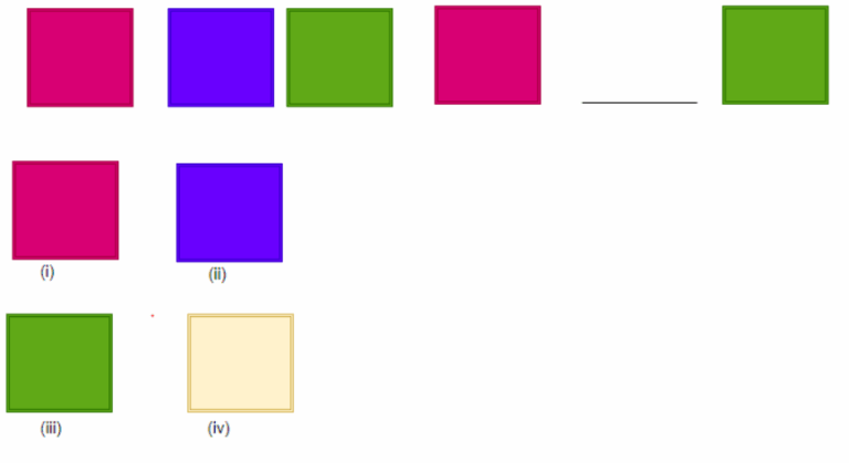 Class 2 Math - Patterns - MCQ Online Test